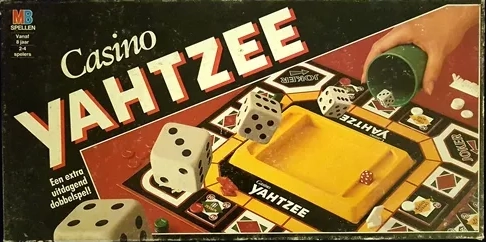 1992 Showdown Yahtzee game box