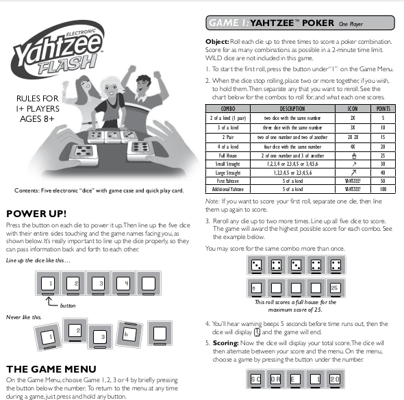 Yahtzee Rules: Learn How to Play Yahtzee